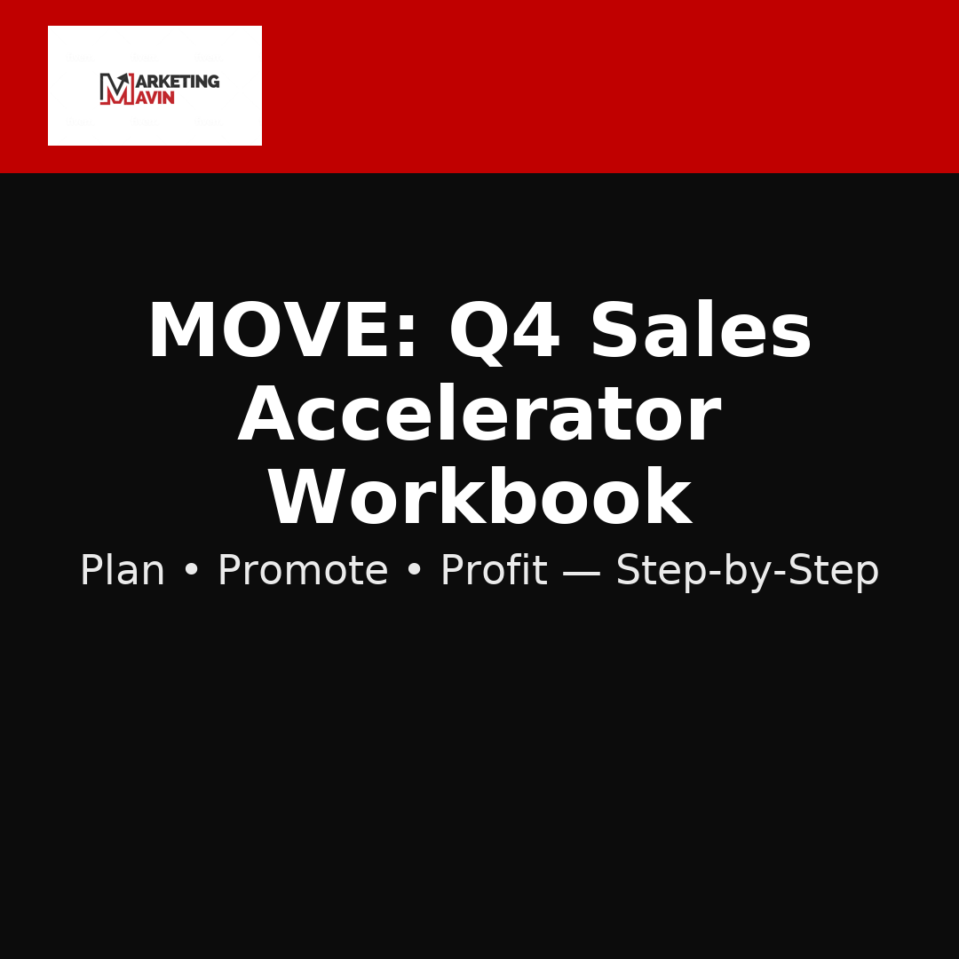 MOVE Workbook – Marketing Mavins